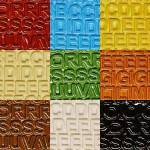 Ceramic Letter Tile Sets