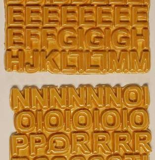 Ceramic Letter Tile Sets