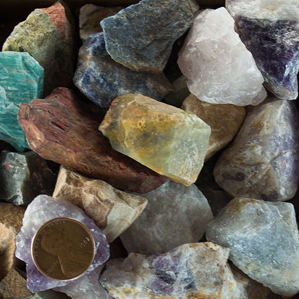 Rough Minerals 1/2 Pound