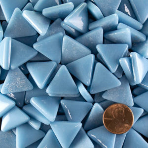 Glass Triangle Tiles - Mosaic Art Supply
