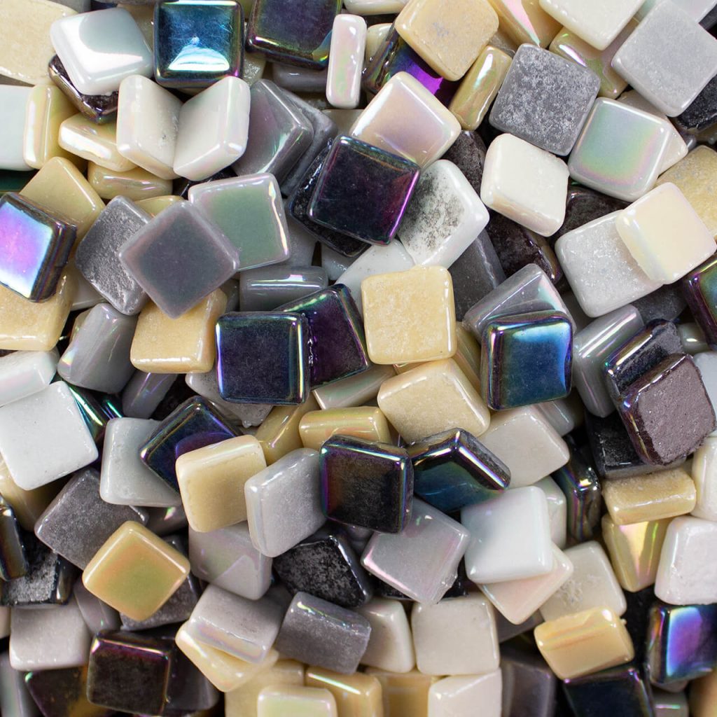 Morjo™ 12mm Iridescent Glass Mosaic Tile - Mosaic Art Supply