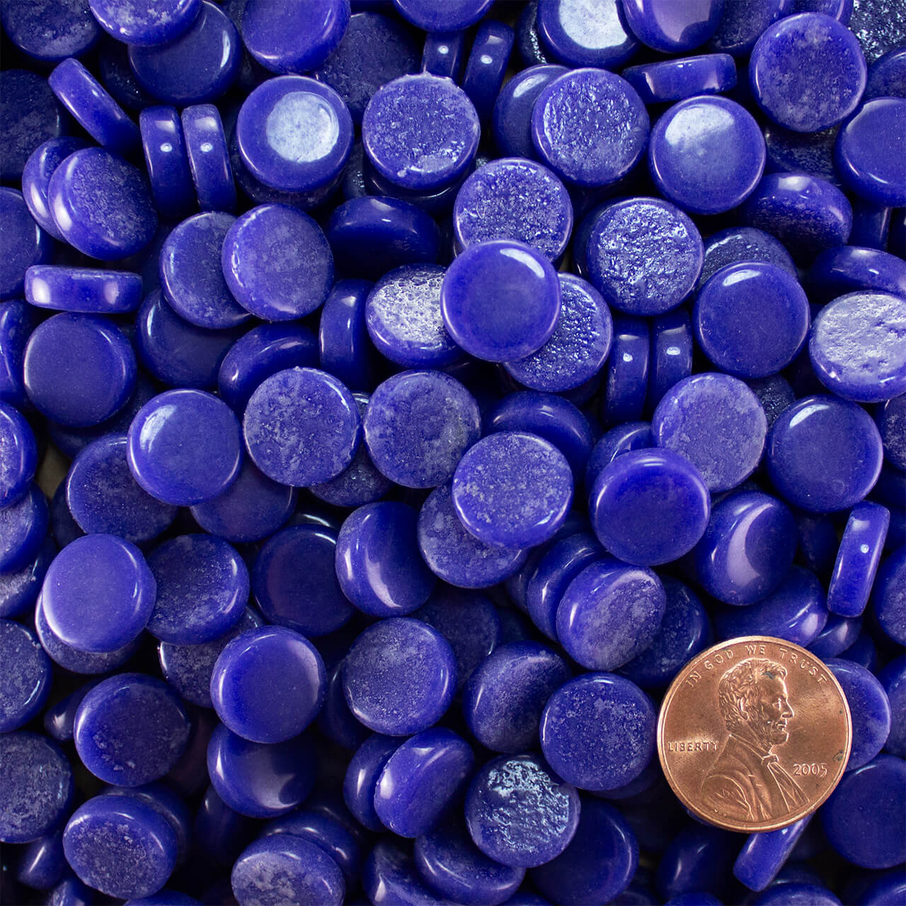 Morjo Thinny-Pennies™ Penny Round Glass Mosaic Tile 12mm