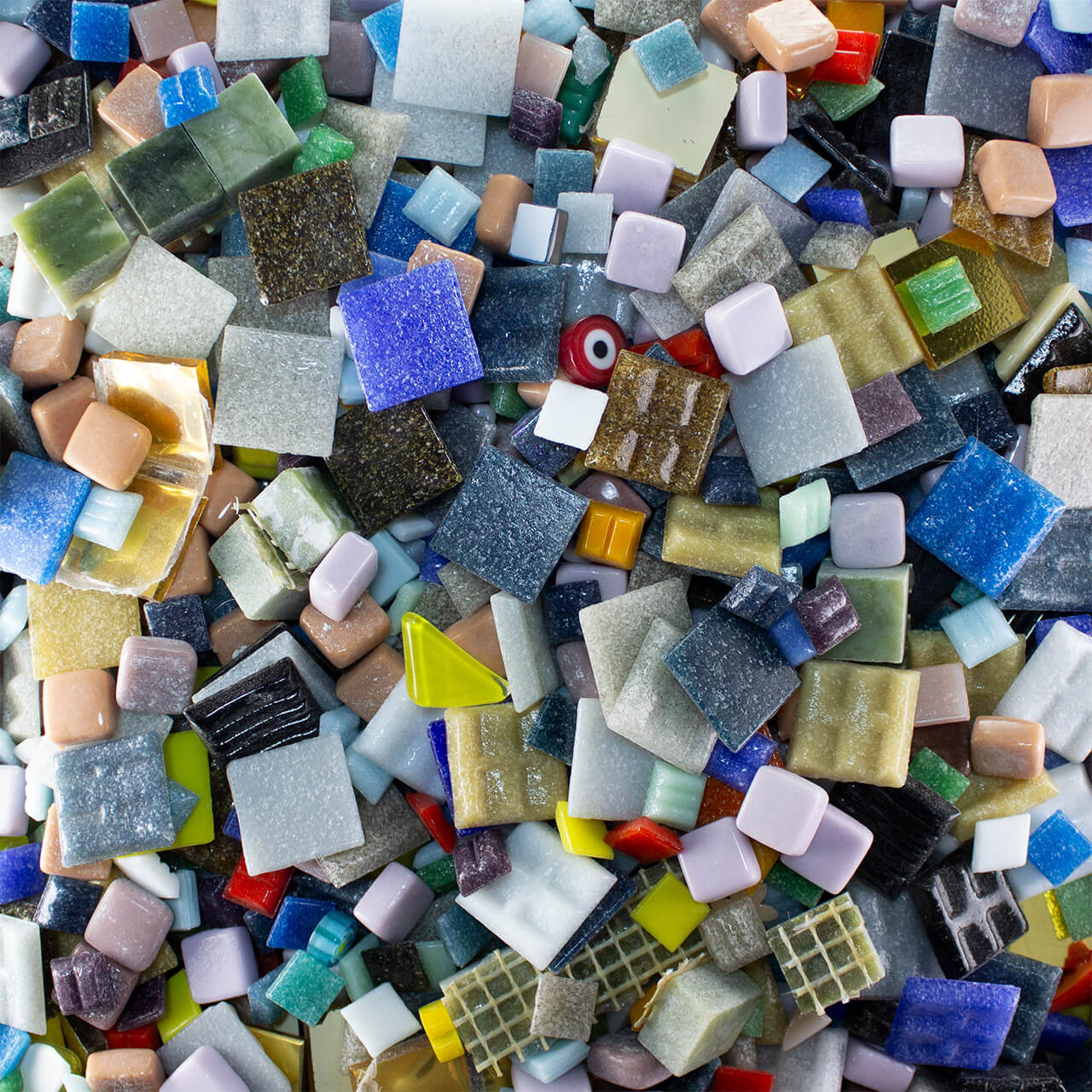 Broken, Reworked & Salvaged Mosaic Tile Assortment