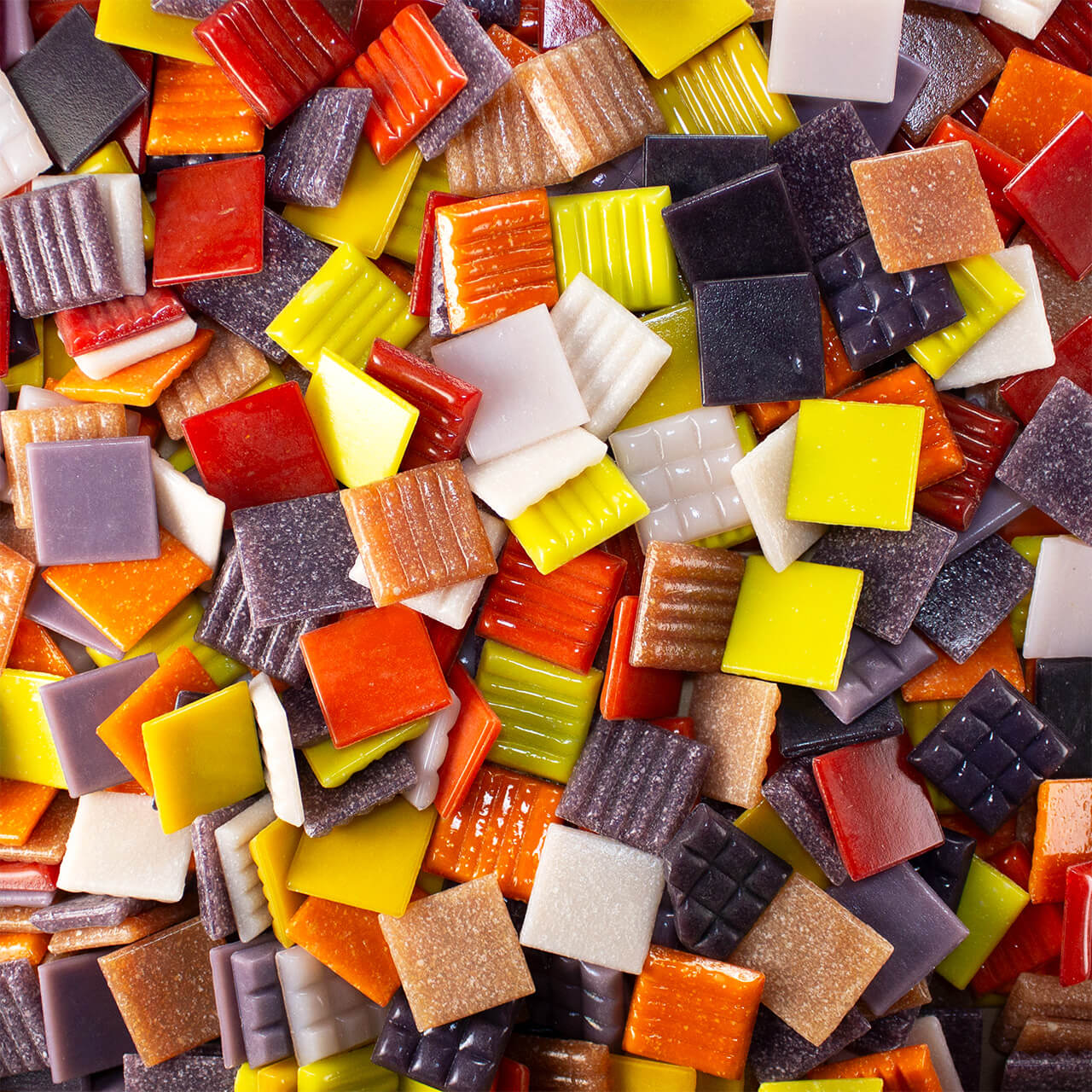 Sunset Glass Mosaic Tile Mix | Mosaic Art Supply